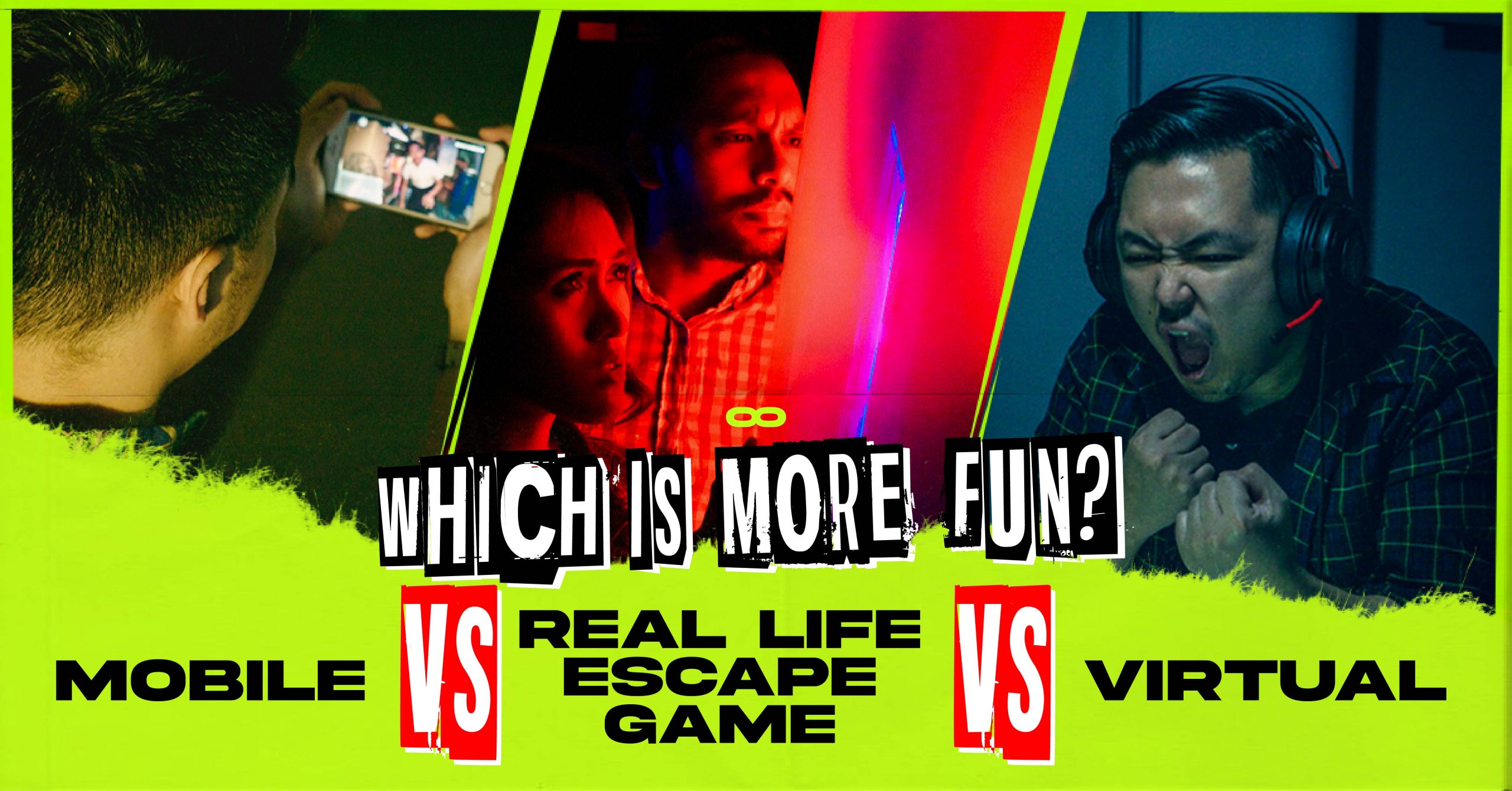 Mobile vs Real Life vs Virtual Escape Game. Which one is better?